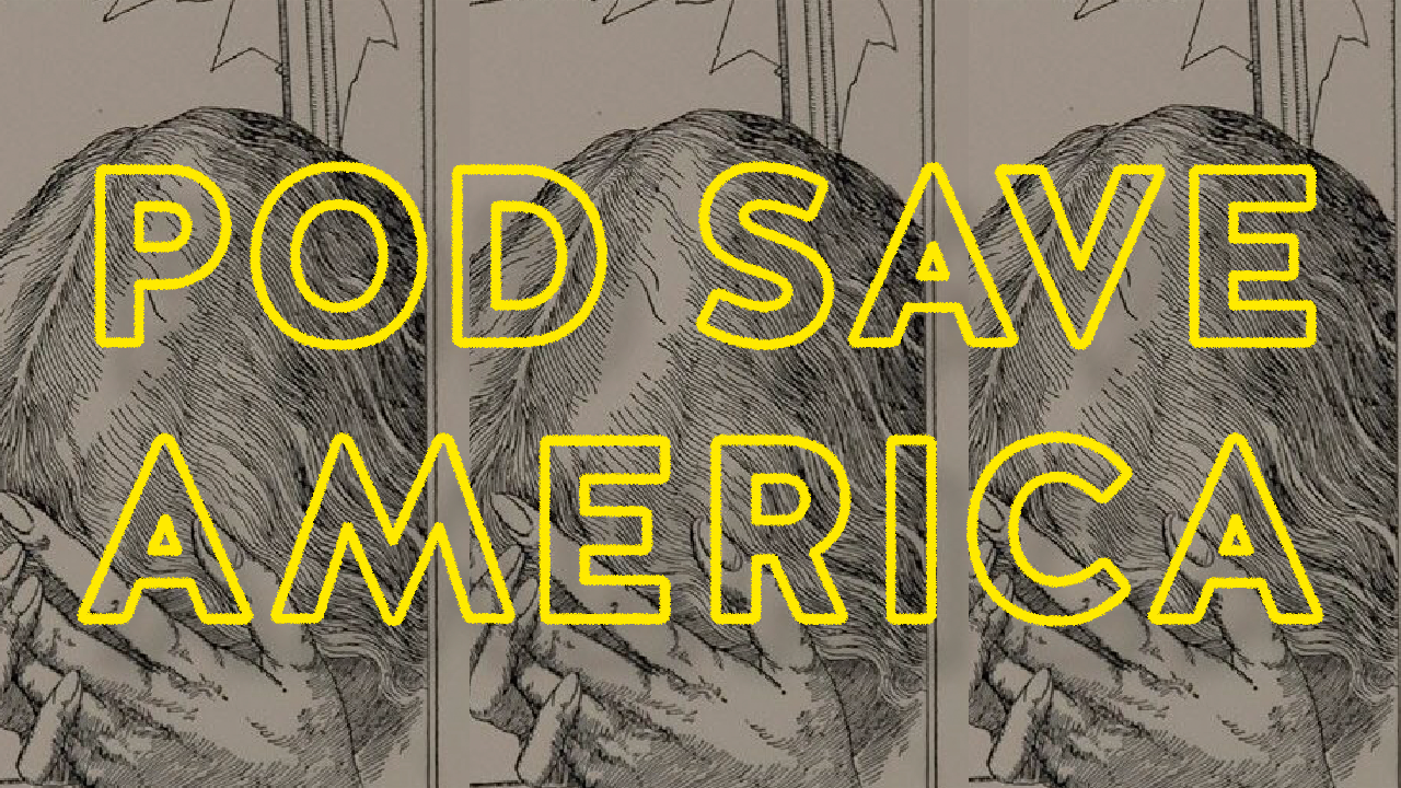 “America’s grief vs. Trump’s grievances.” | Crooked Media