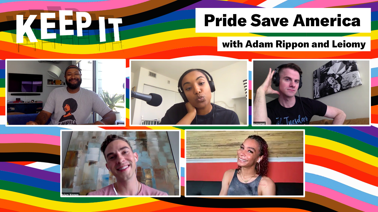 "Pride Save America" (with Adam Rippon and Leiomy) | Crooked Media