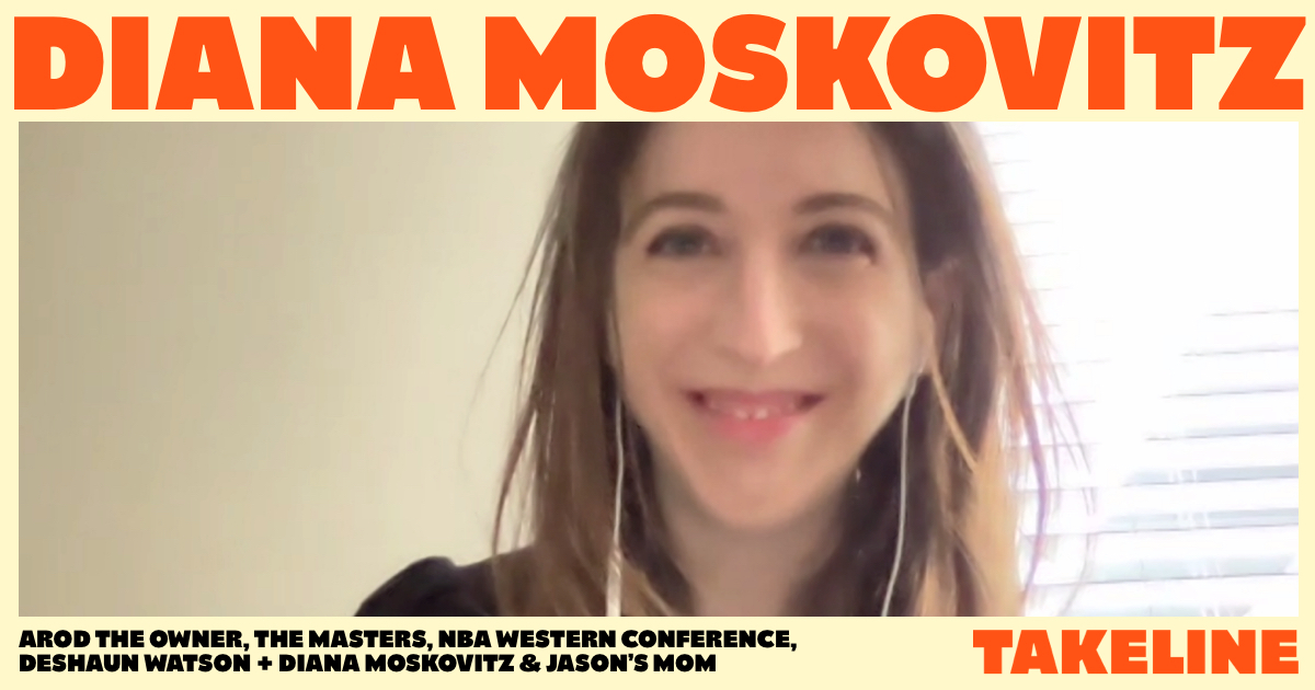 ARod the Owner, The Masters, NBA Western Conference, Deshaun Watson ...